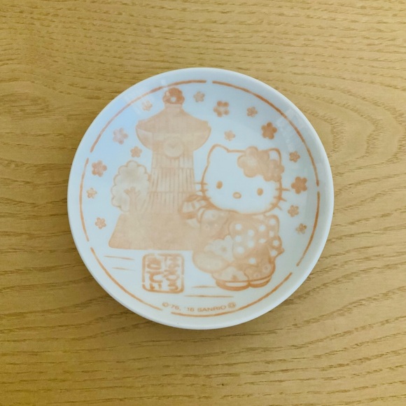 Sanrio | Dining | Sanrio Hello Kitty Porcelain Ceramic Saucer Plate ...